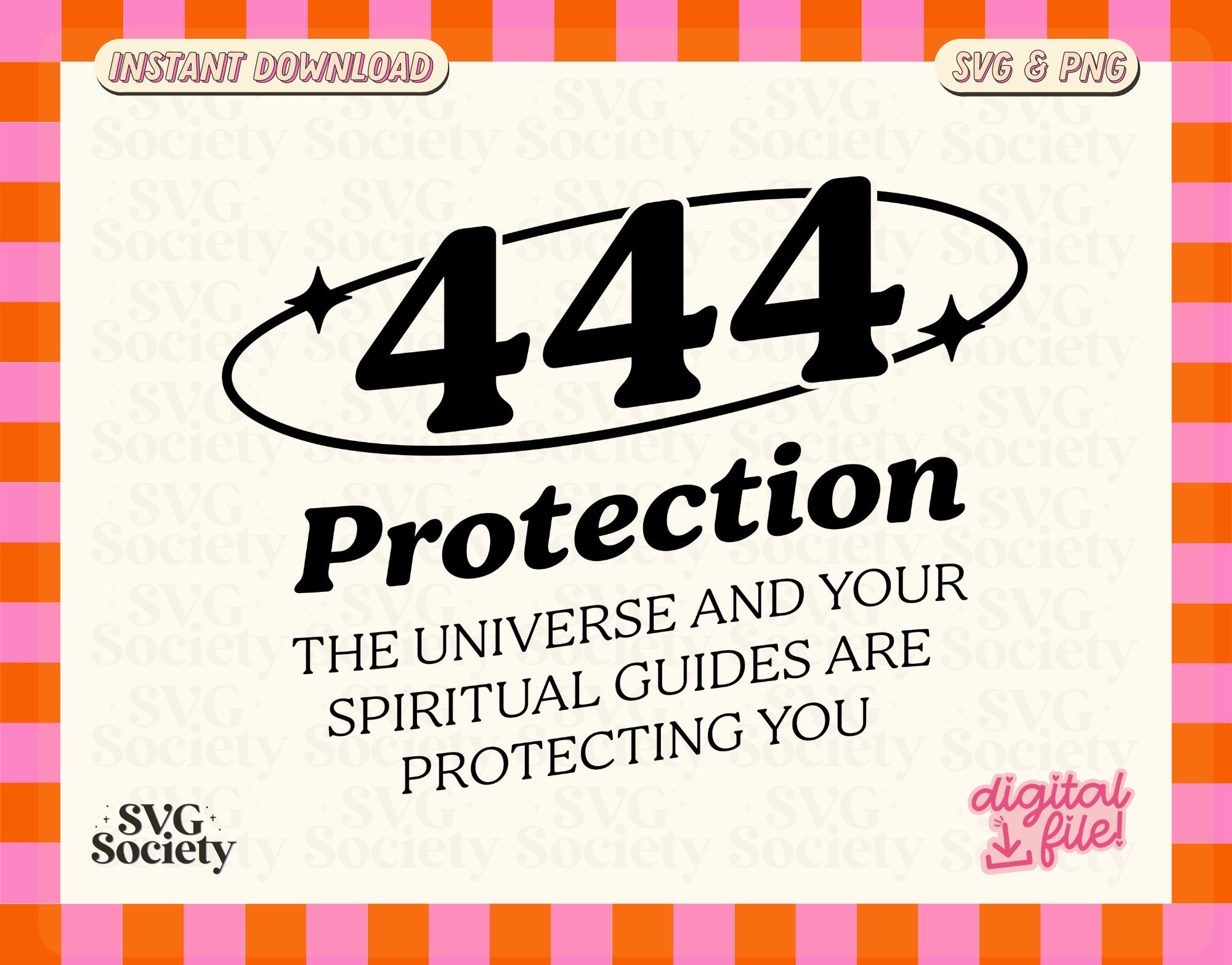 Angel Numbers SVG, 444 Angel Numbers Svg, Manifest Svg, Tren | Inspire ...