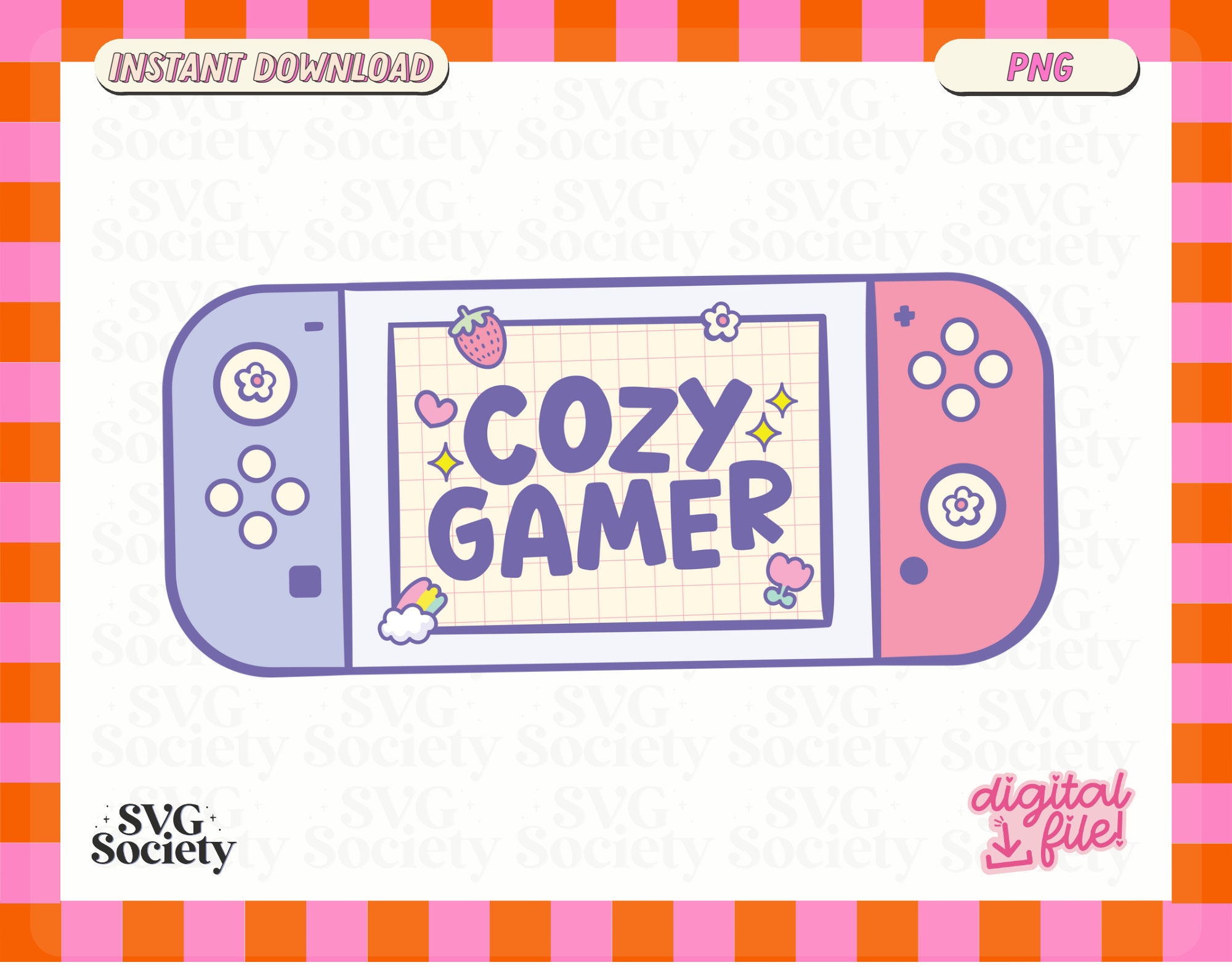 Cozy Gamer PNG, Gamer gifts for her, gifts for gamers, gamer | Inspire ...