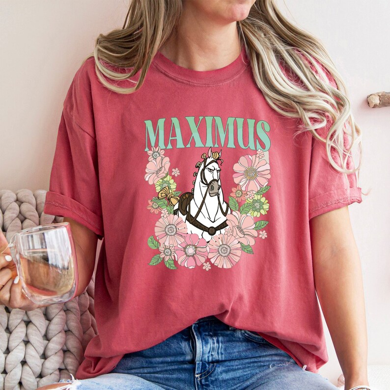 Retro Maximus Floral Tangled C2290 Magic Kingdom Holiday Tri | Inspire ...