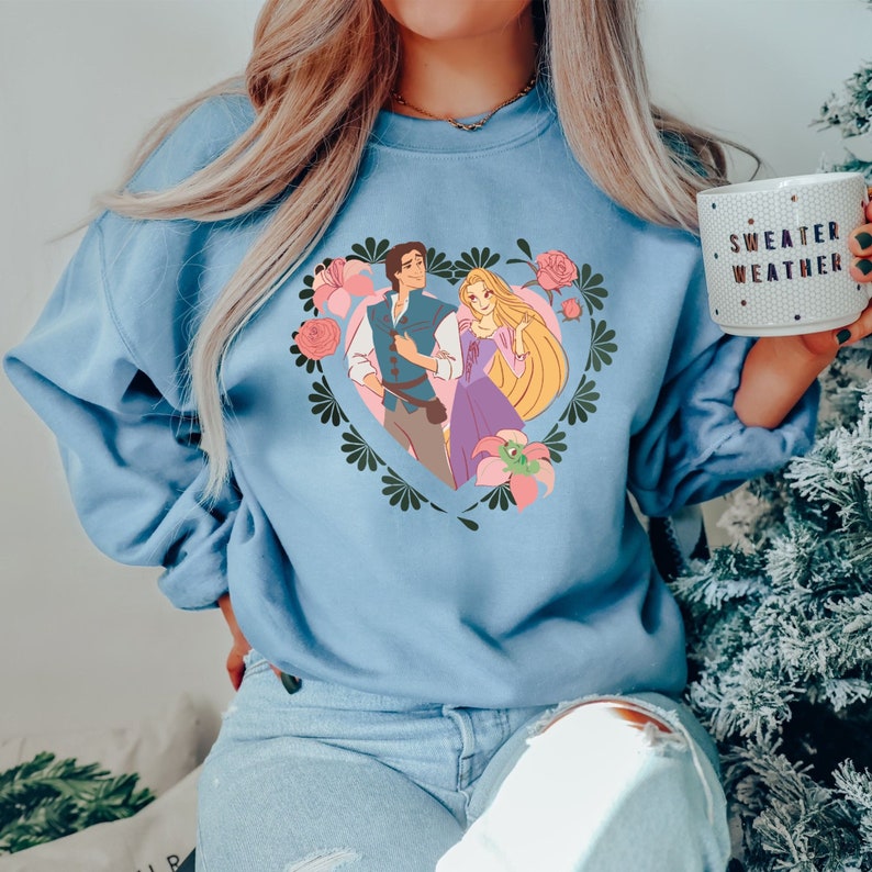 Princess Rapunzel & Flynn Rider Heart C2264 Magic Kingdom Ho - Inspire ...