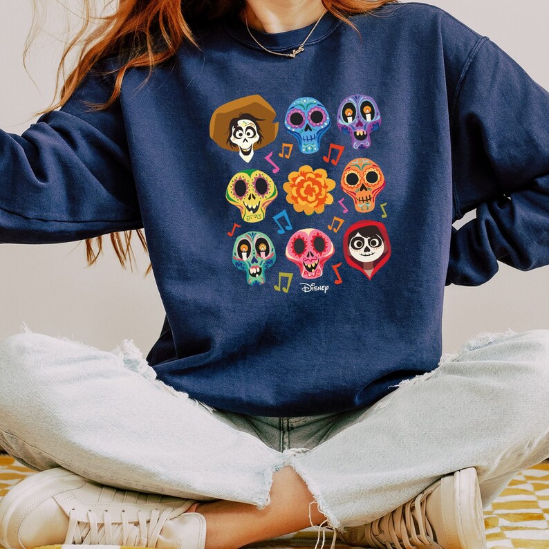 Coco Character Grid Sugar Skulls C2046 Magic Kingdom Holiday | Inspire ...