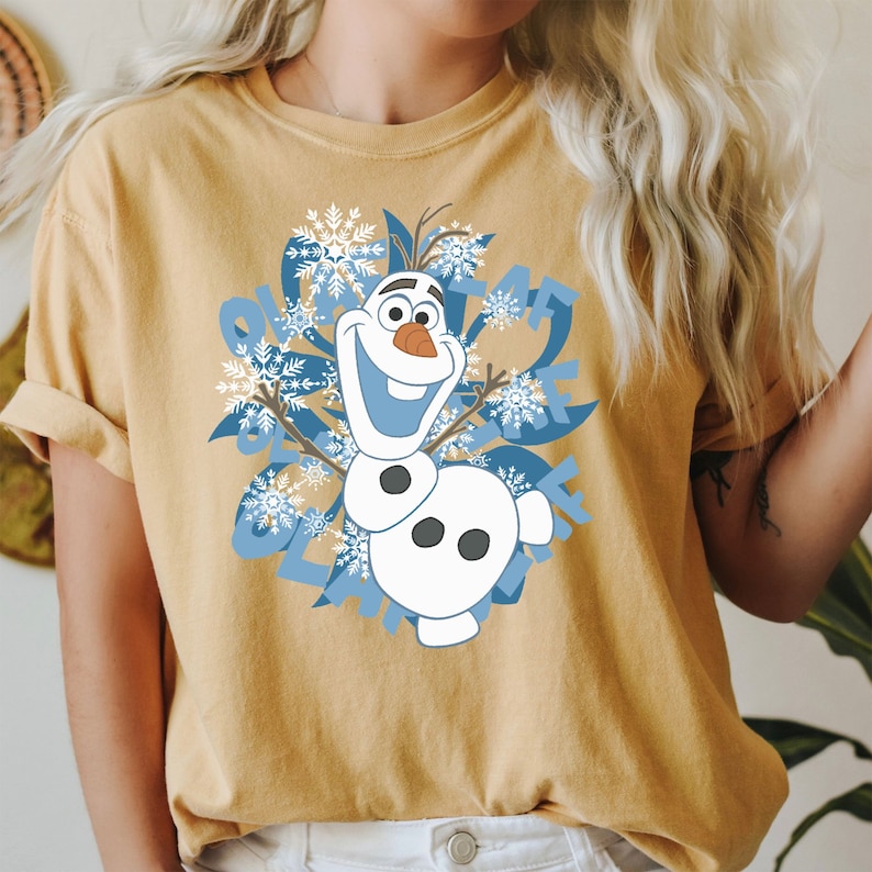 Vintage Olaf Portrait C2377 Magic Kingdom Holiday Trip Unise - Inspire ...