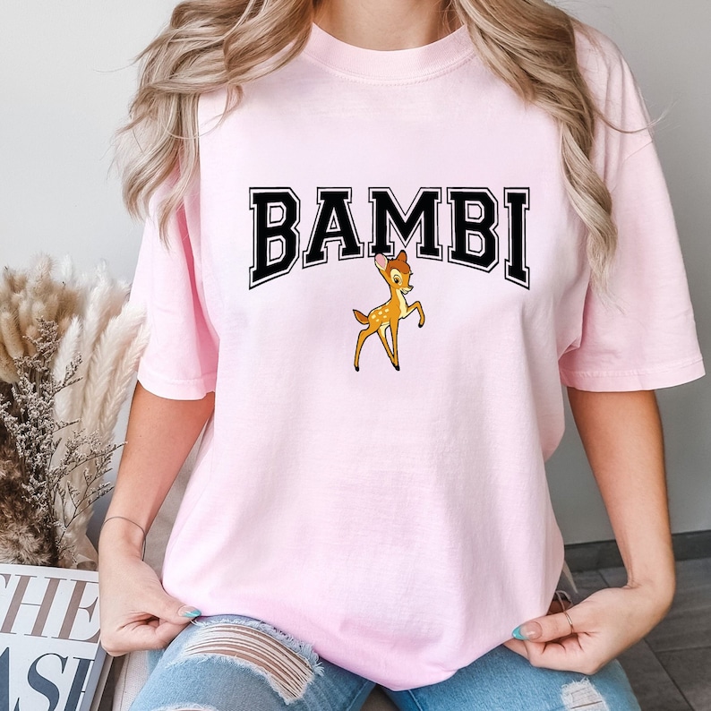 Comfort Colors Bambi All Characters Disneyland Magic Kingdom | Inspire ...