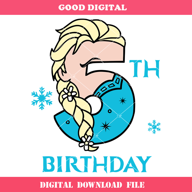 frozen birthday svg - Inspire Uplift