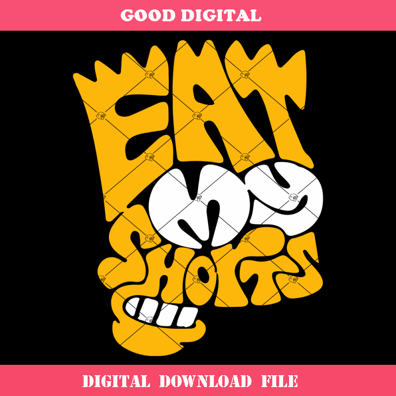 Bart Simpson Eat My Shorts Svg, The Simpsons Svg | Inspire Uplift