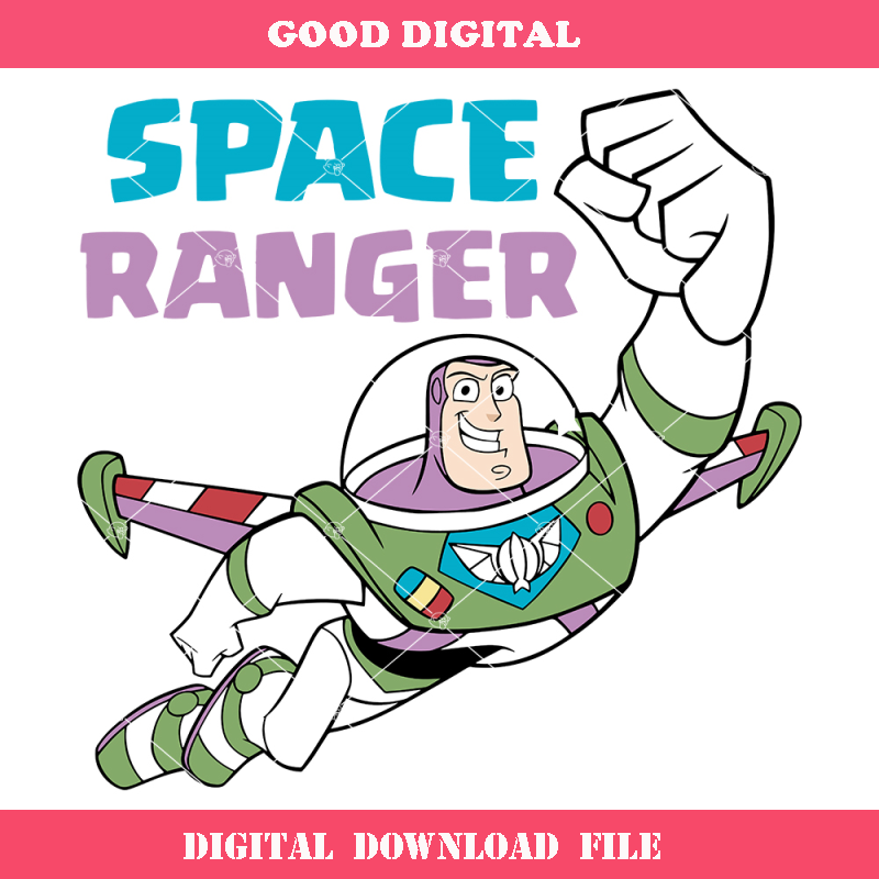 Buzz Lightyear Space Ranger Svg, Toy Story Buzz Lightyear - Inspire Uplift