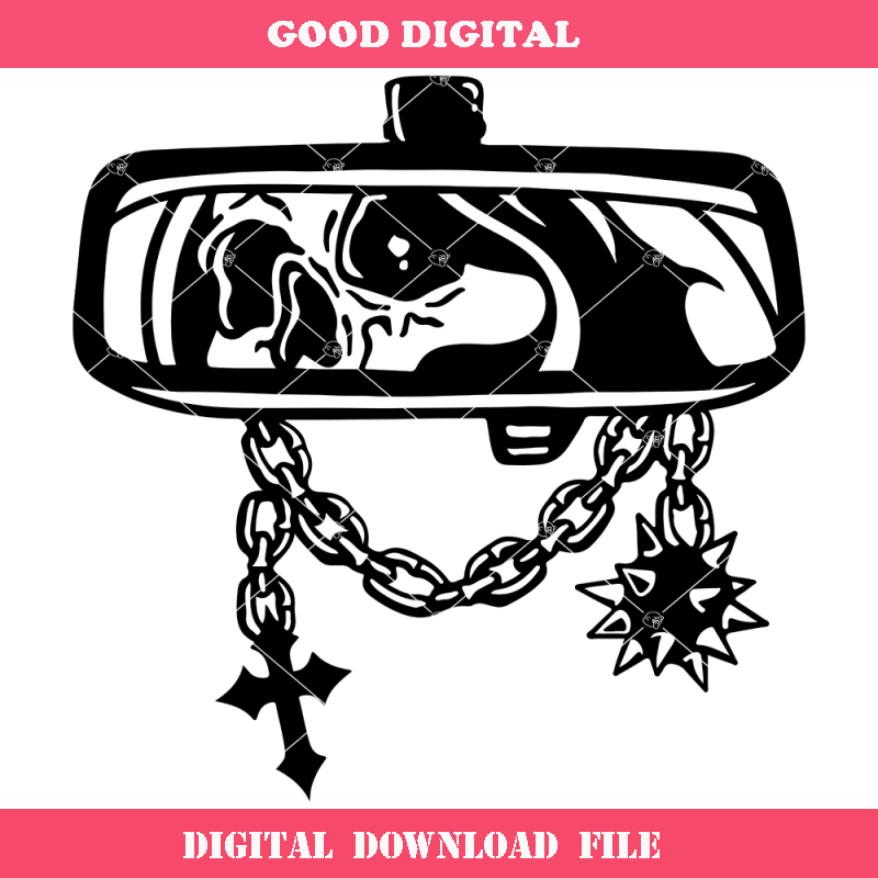 Car Window Scene Svg, Dont Look Back Svg, Grim Reaper Svg - Inspire Uplift