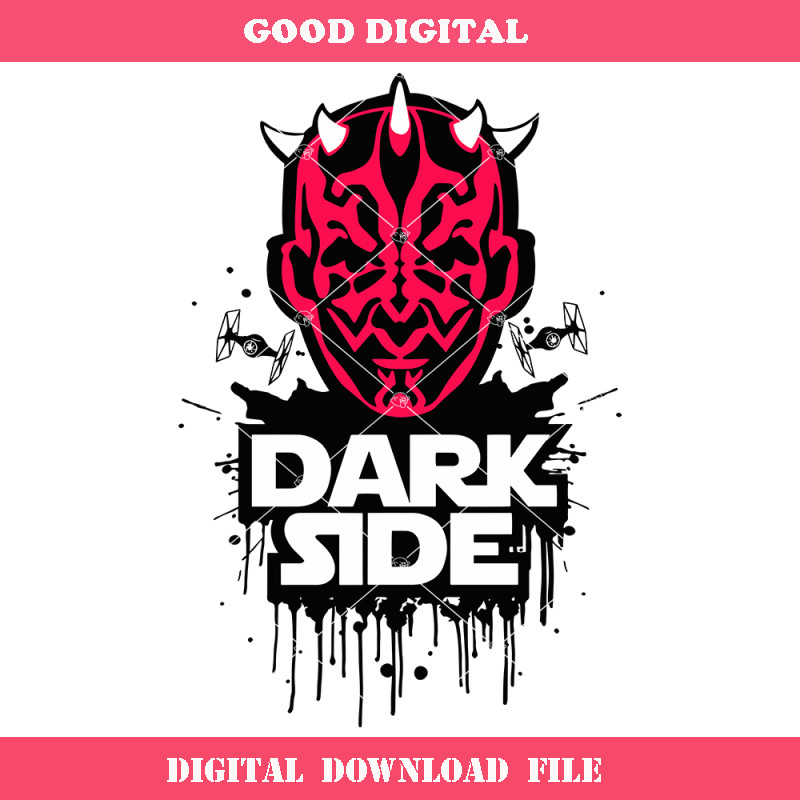 Dark Side Svg, Darth Maul Svg, Star Wars Svg - Inspire Uplift