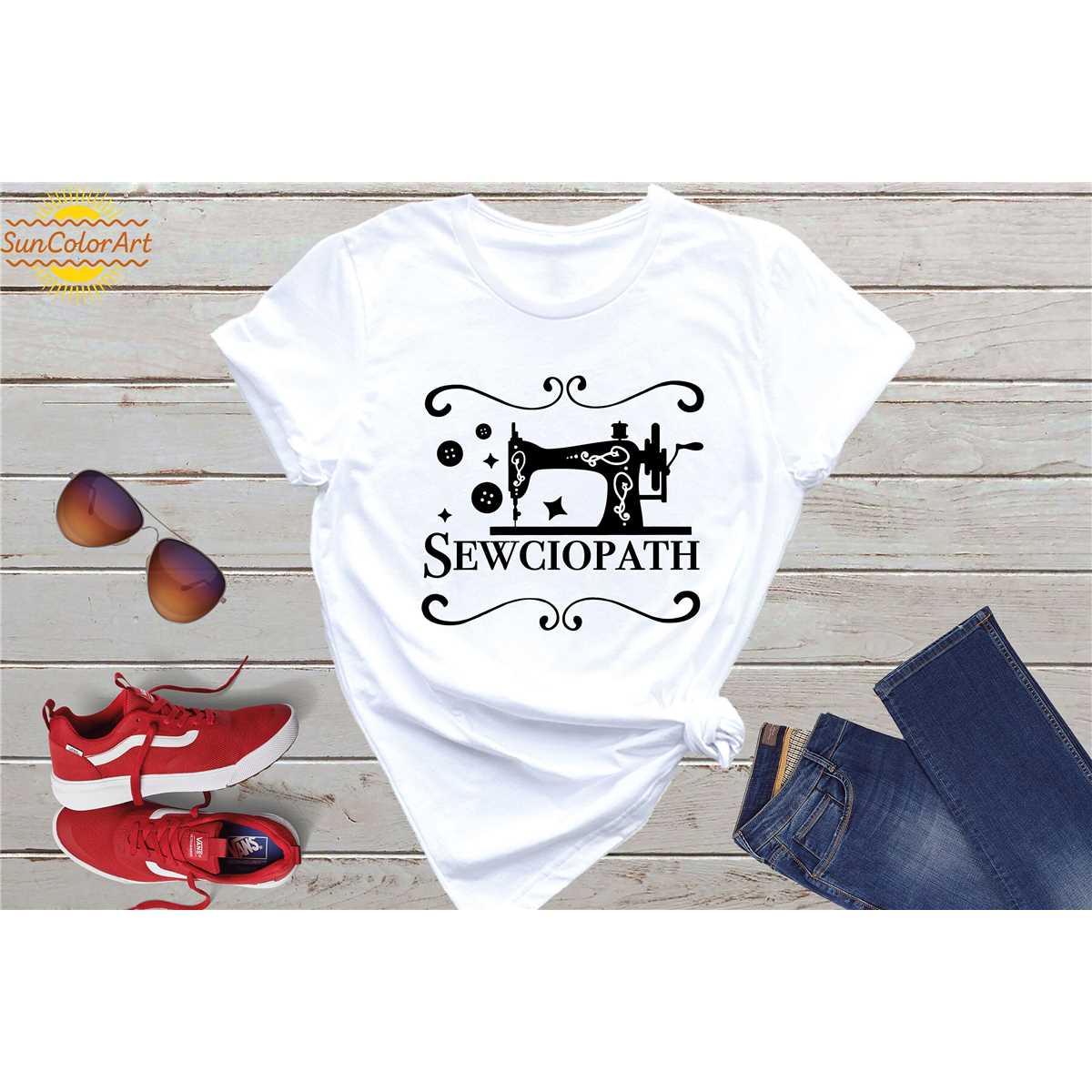 Sewing Shirt, Sewing Lover Shirt, Sewing Pattern Women Shirt | Inspire ...