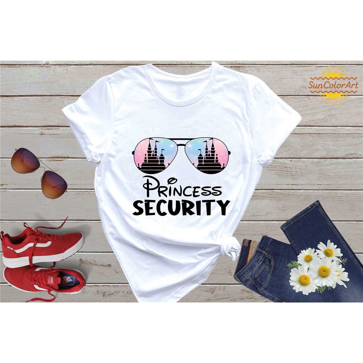 Disney Princess Scurity Shirt, Princess Shirt, Disney Girl S | Inspire ...