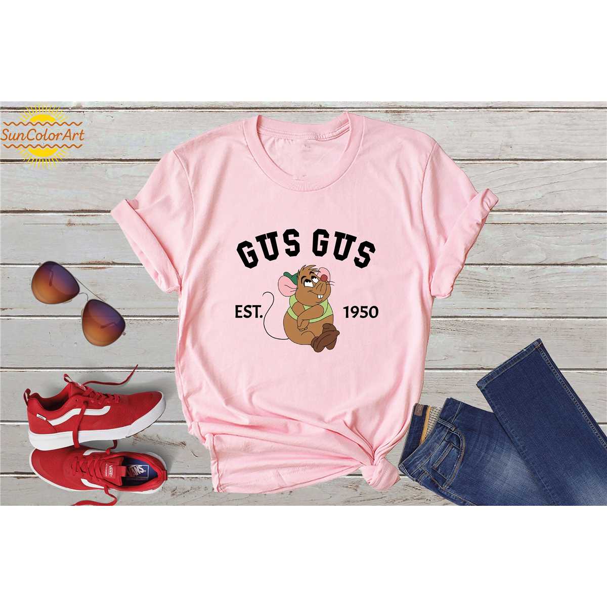 Disney Gus Gus Shirt, Cinderella Mouse Shirt, Cinderella Gus | Inspire ...