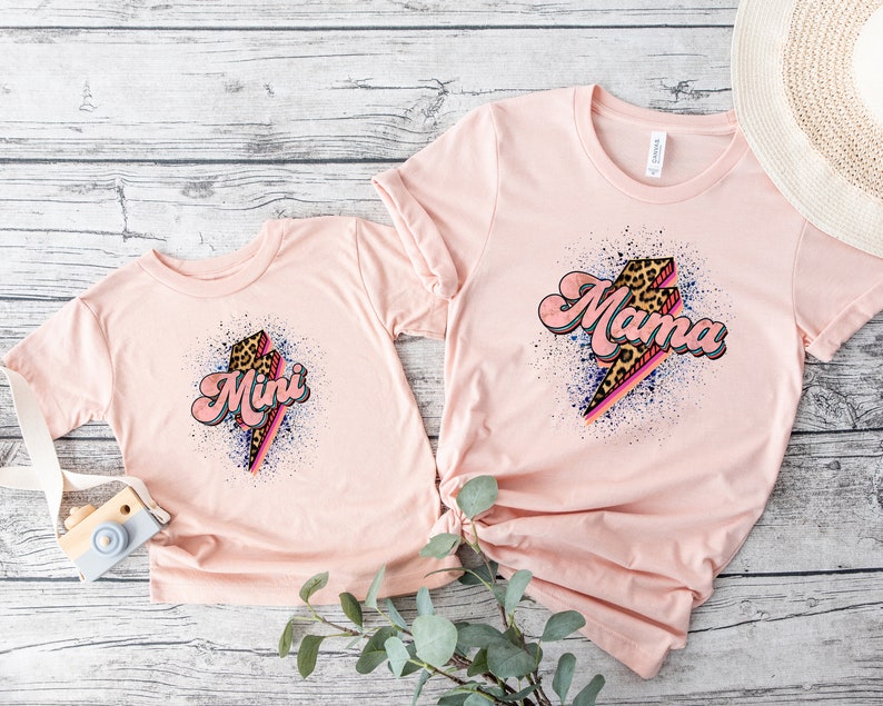 Mama Mini Leopard Shirt, Mama Mini Shirt, New Mom Shirt, Mom | Inspire ...