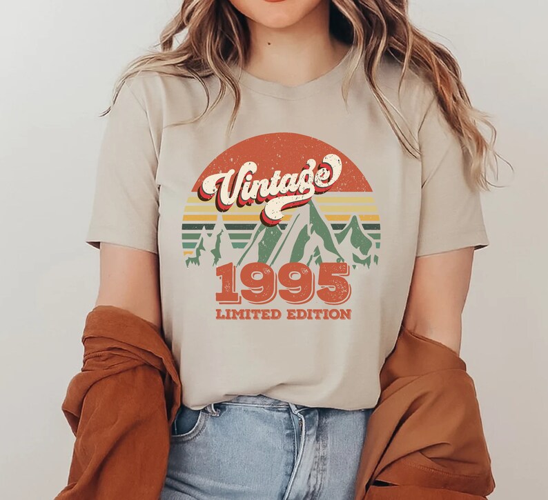 Vintage 1995 Shirt,28th Birthday Shirt,Vintage 1995 Birthday - Inspire ...