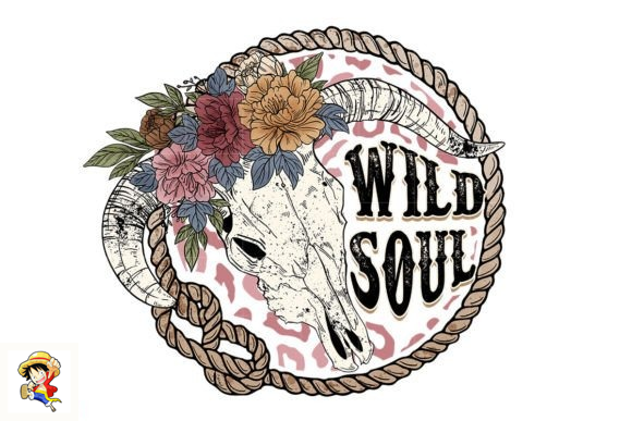 Wild Soul Sublimation Bull Skull | Inspire Uplift