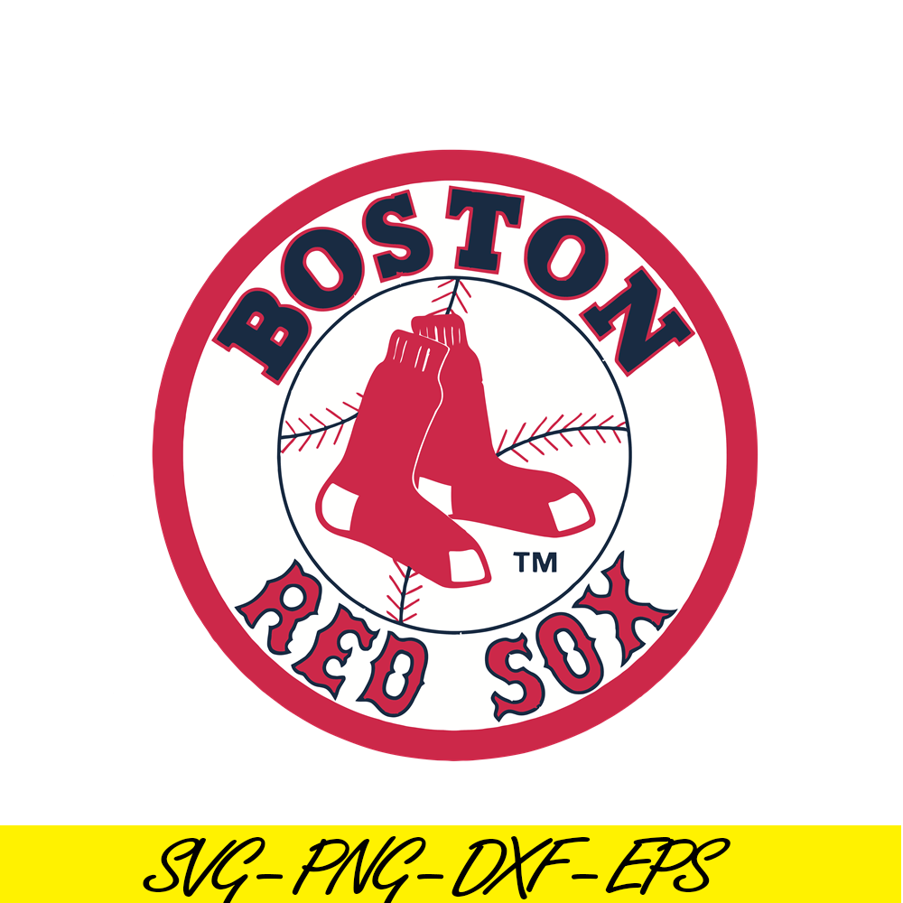 Boston Red Sox Red White Logo SVG PNG DXF EPS AI, Major Leag | Inspire ...