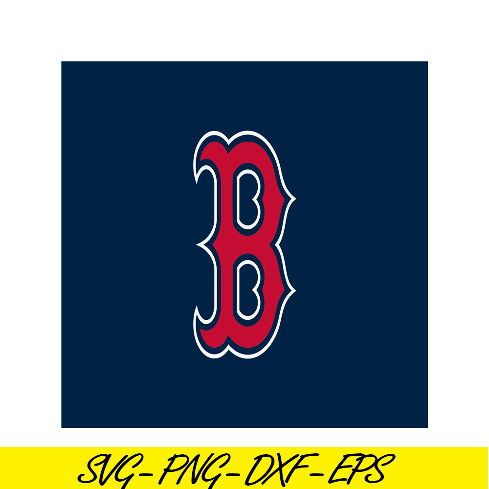Boston Red Sox The B Flag SVG PNG DXF EPS AI, Major League B | Inspire ...