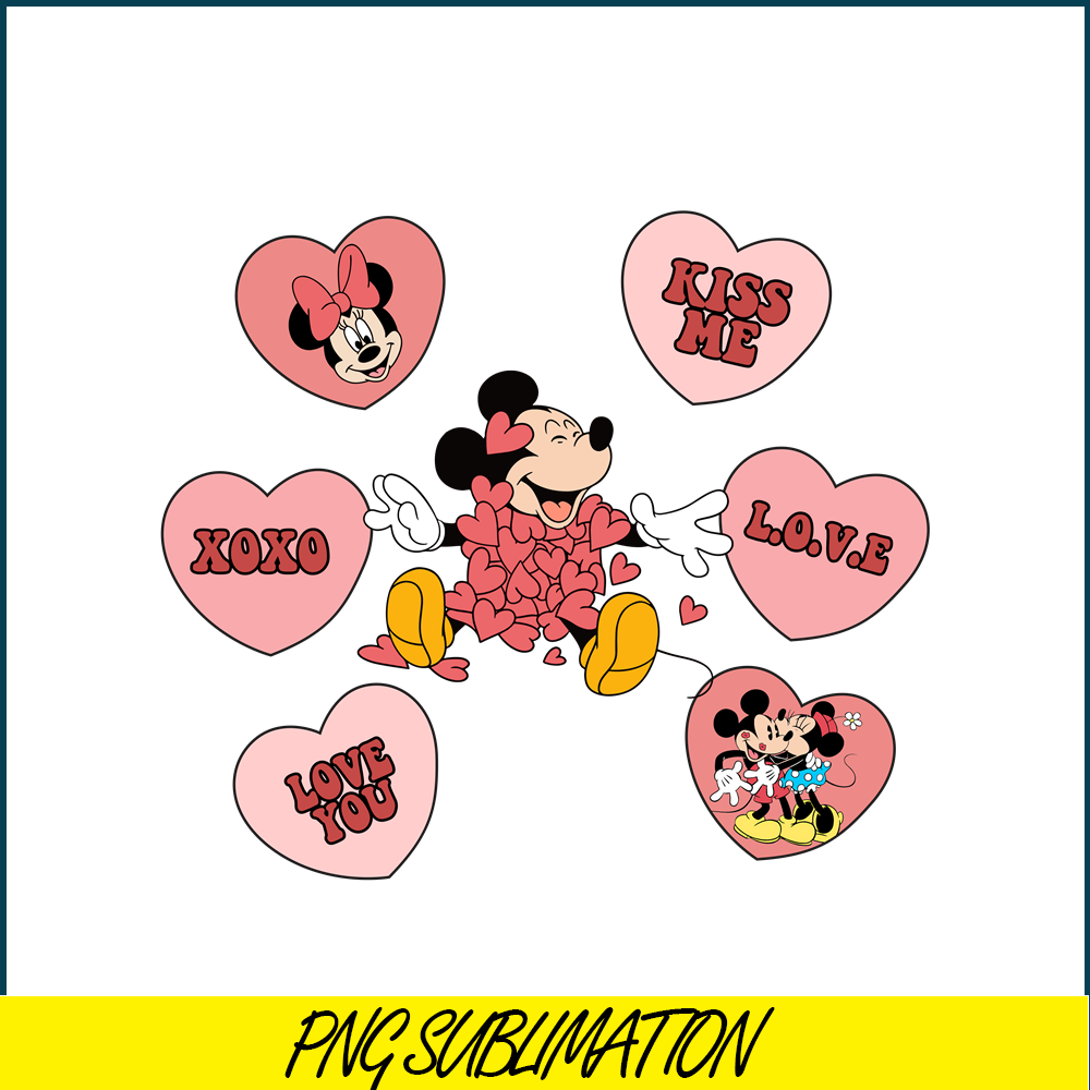 Minnie Kiss Me PNG | Inspire Uplift
