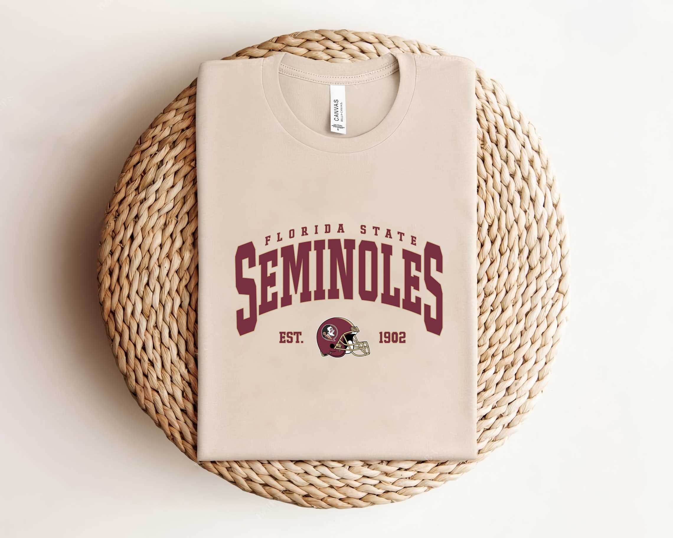 Vintage Florida State Seminoles 1902 Football Shirt | Inspire Uplift
