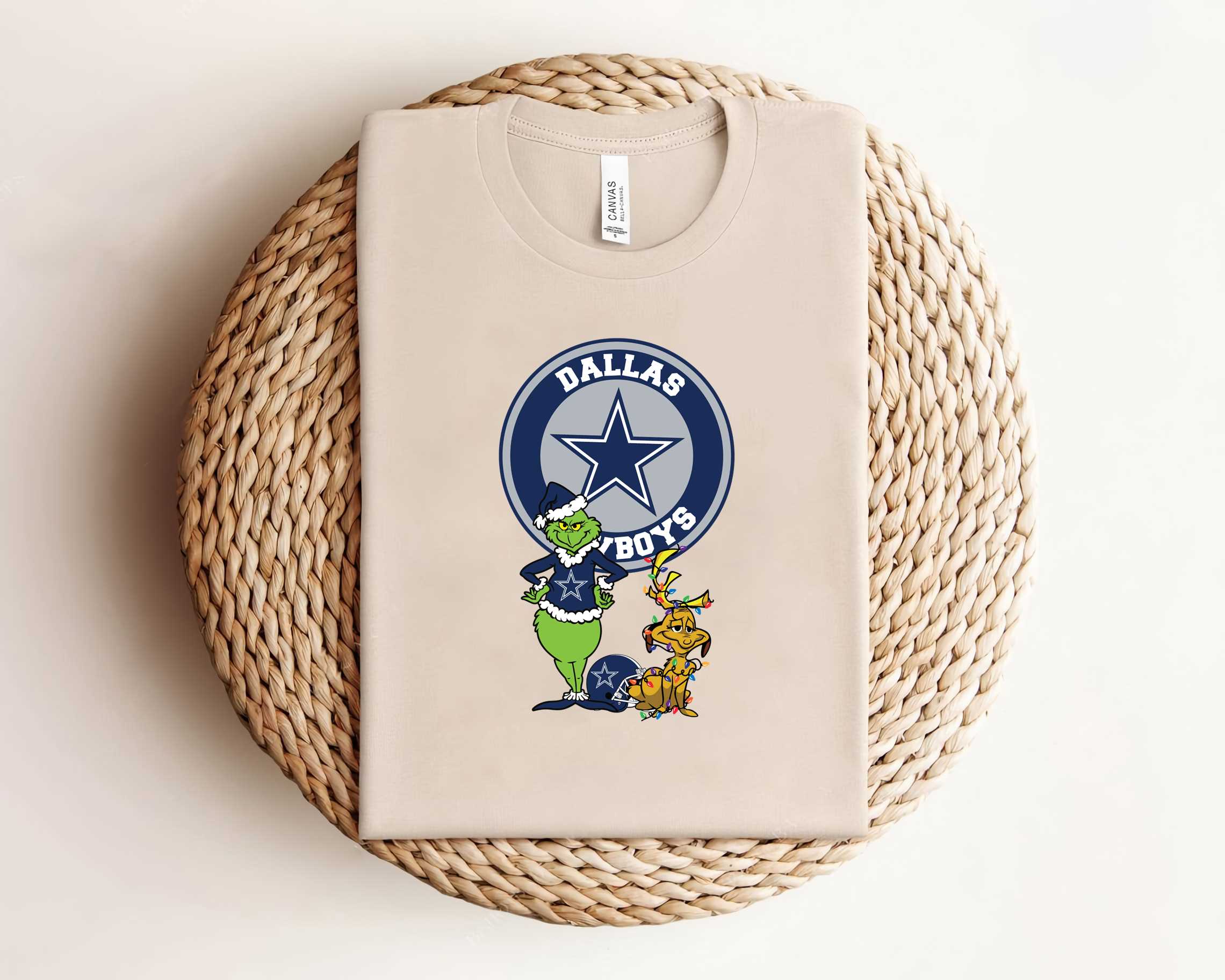 Grinch And Max Dallas Cowboys Shirt Shirt Shirt | Inspire Uplift