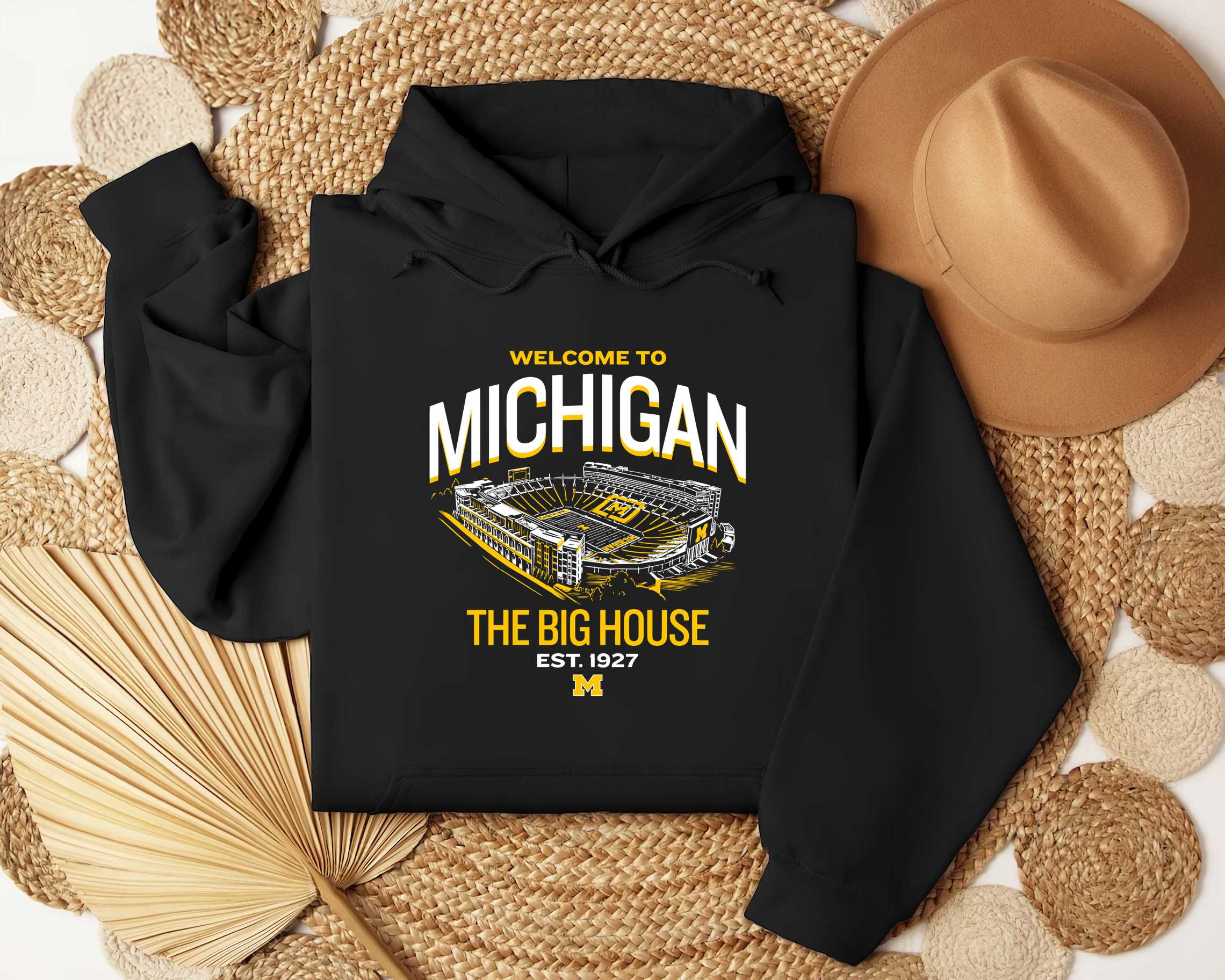 Welcome To Michigan The Big House Shirt - Inspire Uplift