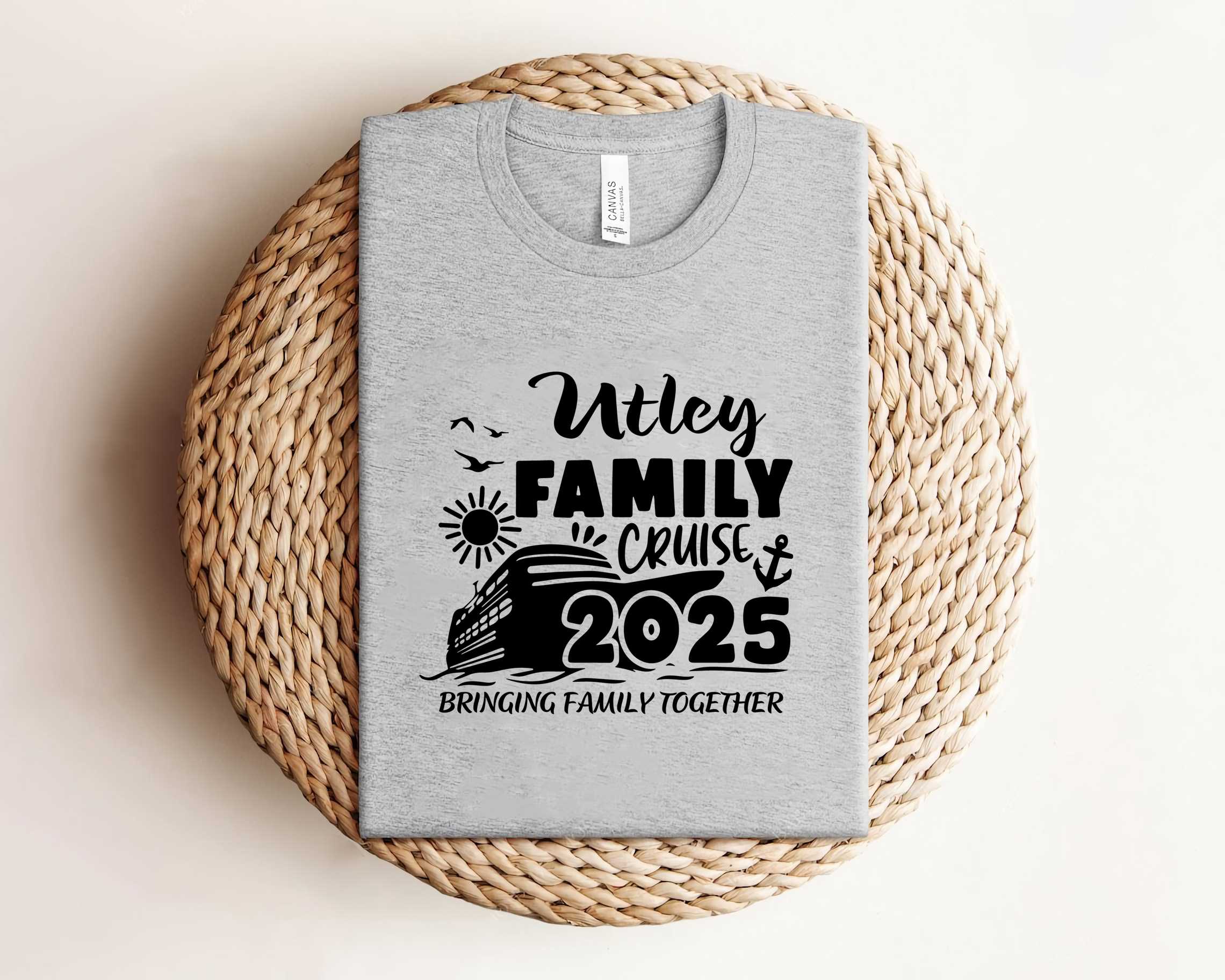 Utley Family Cruise 2025 Bringing Family Together Shirt - Inspire Uplift