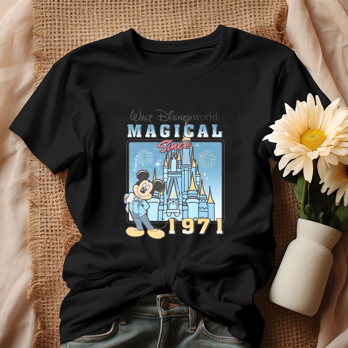 Vintage Walt Disney World Magical Since 1971 Shirt | Inspire Uplift