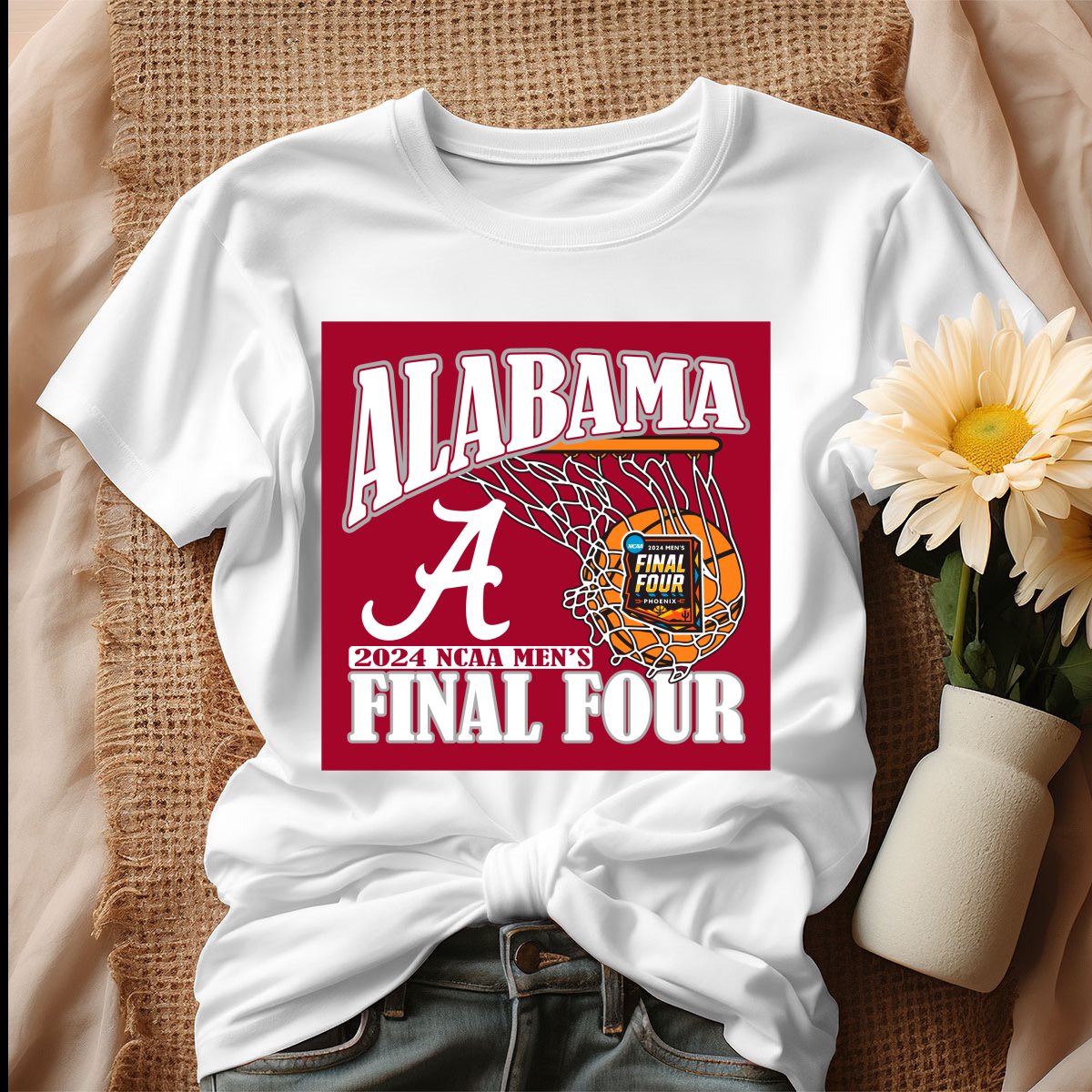 Alabama Final Four 2024 NCAA Mens Basketball Shirt | Inspire Uplift