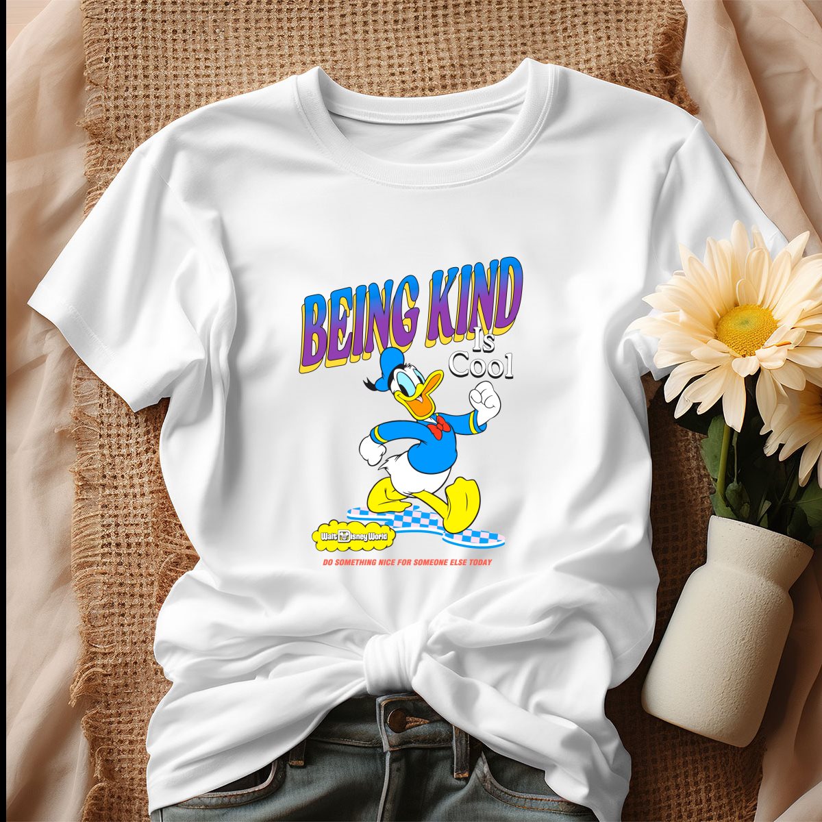 Funny Donald Duck Being Kind Is Cool Shirt | Inspire Uplift