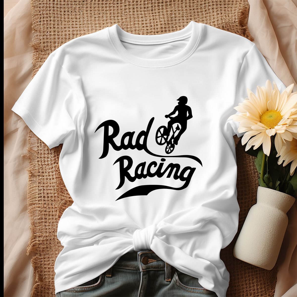 Retro Rad Racing Race Day Shirt, tshirt | Inspire Uplift