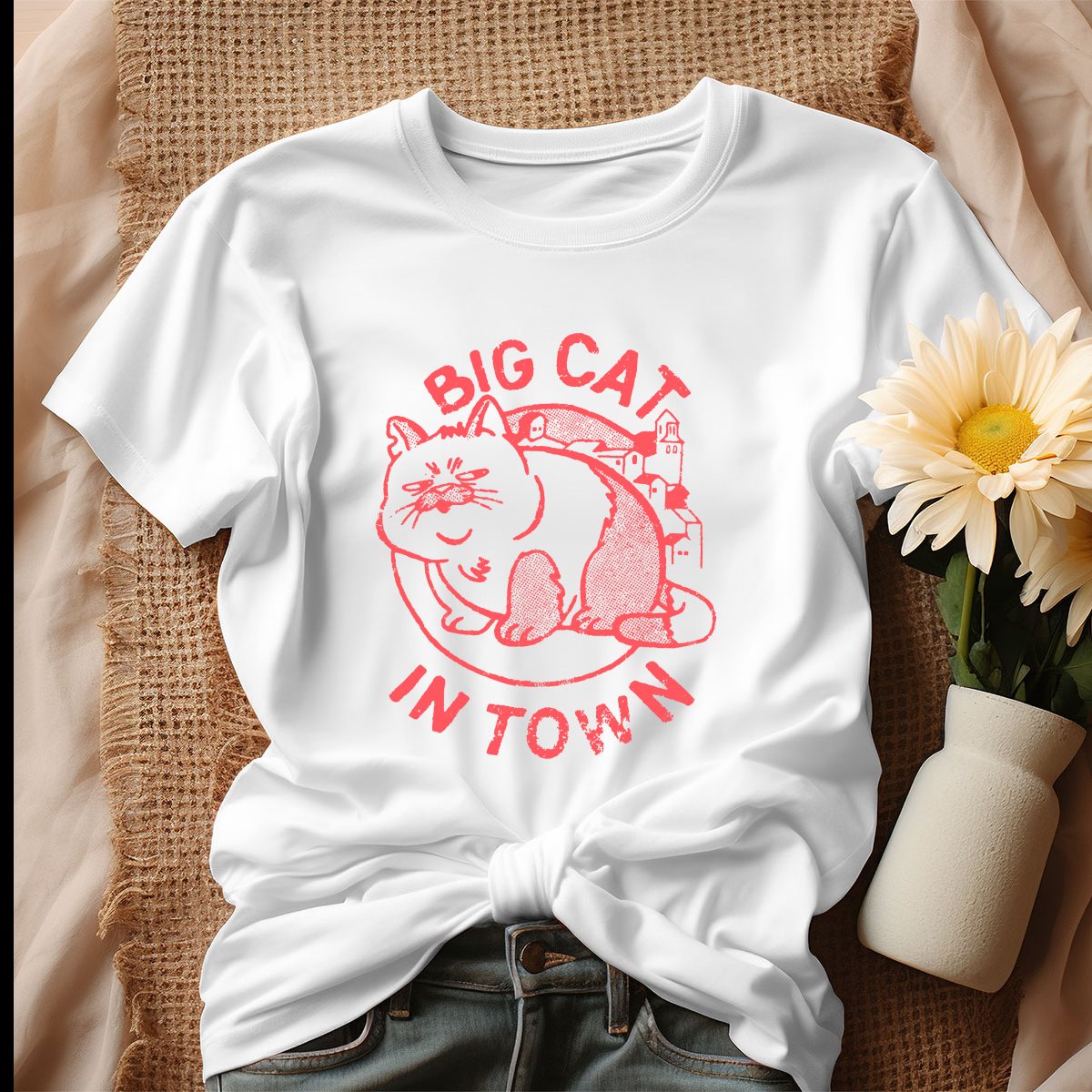 Disney Machiavelli Luca Big Cat In Town Shirt | Inspire Uplift