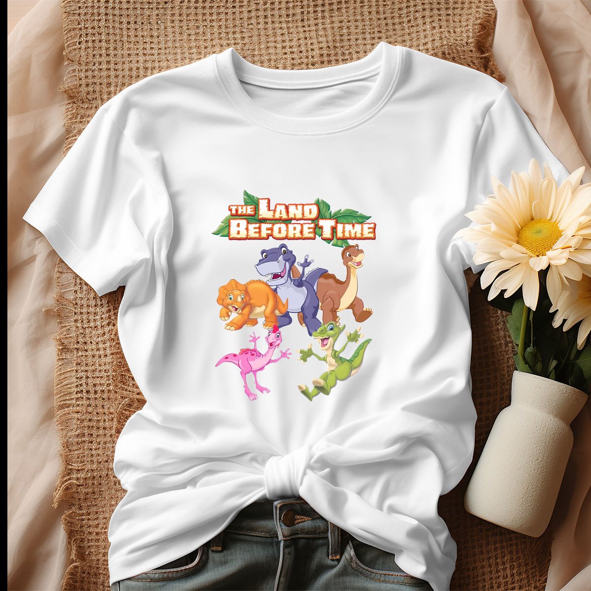 Funny Land Before Time Cartoon Characters Shirt - Inspire Uplift