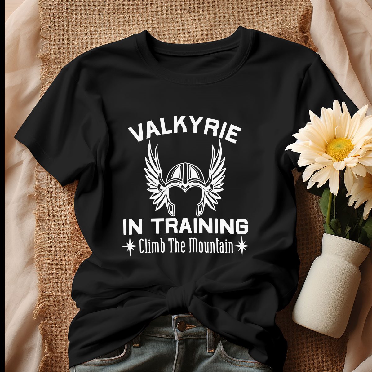 Valkyrie In Training Climb The Moutain Shirt | Inspire Uplift