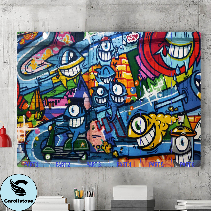 Beast wallpaper abstract art design, colorful graffiti wall | Inspire ...