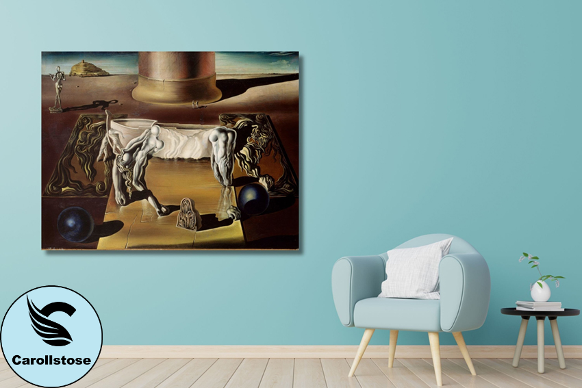 Invisible Sleeping Woman, Lion, Horse by Dali, Salvador Dali | Inspire ...
