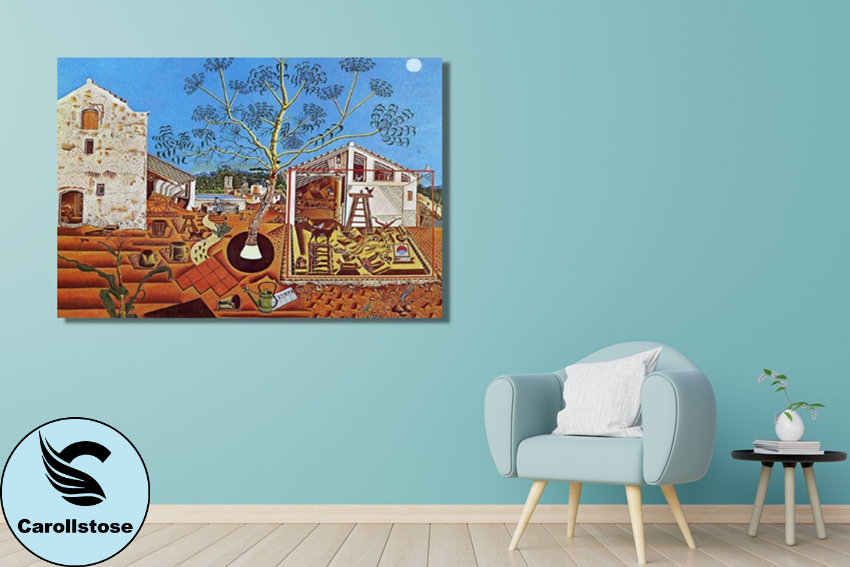 Joan Mir Abstract Joan Miro The Farm Canvas Wall Art,Miro 19 | Inspire ...