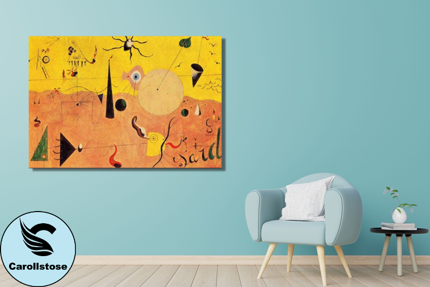 Joan Mir Abstract Surrealist Joan Miro Catalan Landscape Can | Inspire ...