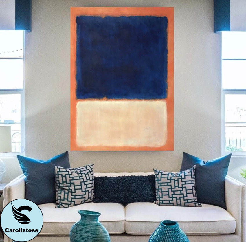 Mark Rothko style abstract Rothko Wall Art Rothko Reproducti - Inspire ...