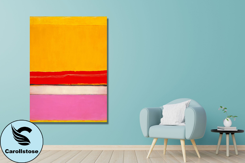 Mark Rothko style abstract Rothko Wall Art Rothko Reproducti | Inspire ...