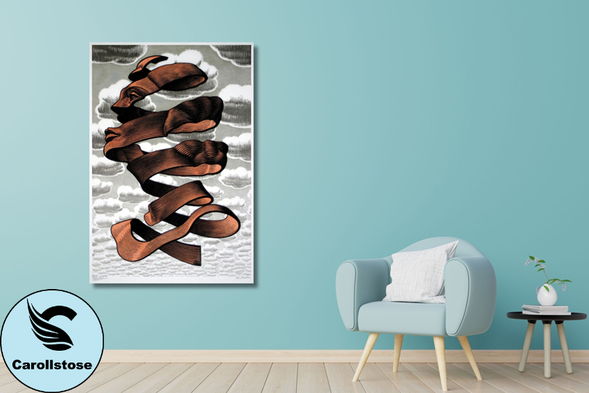Rind by M.C. Escher Canvas Print, Maurits Cornelis Escher Pr | Inspire ...