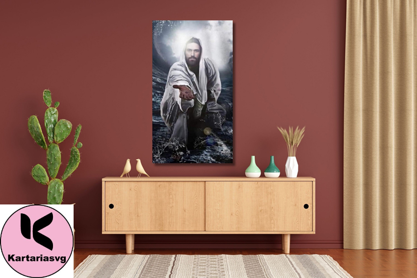 Jesus Christ Canvas Print, Lord Jesus Canvas, Jesus Canvas P | Inspire ...