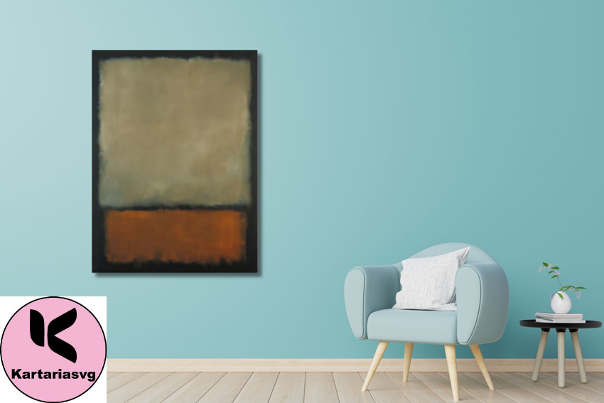 Mark Rothko style abstract Rothko Wall Art Rothko Reproducti - Inspire ...