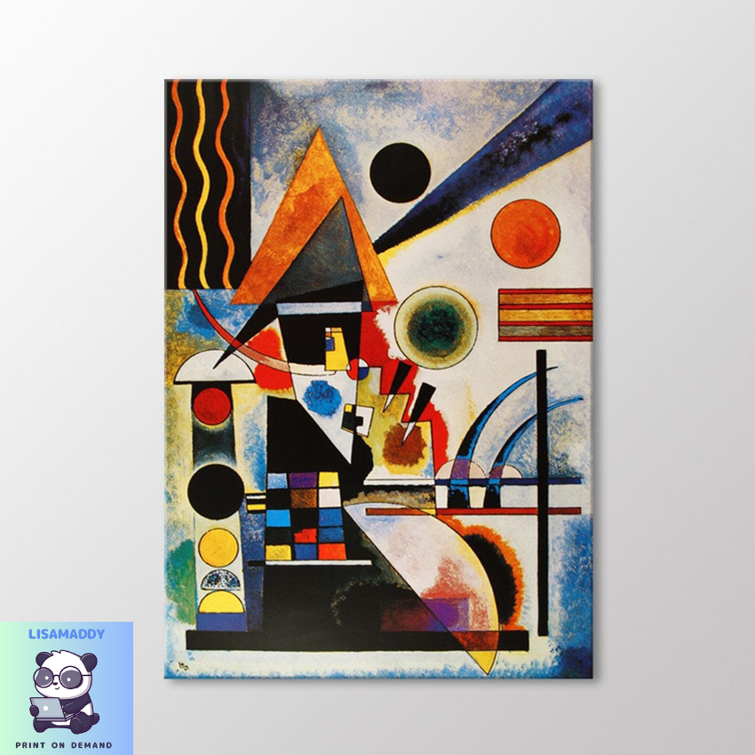 Balancement by Wassily Kandinsky Canvas Wall Art | Inspire Uplift