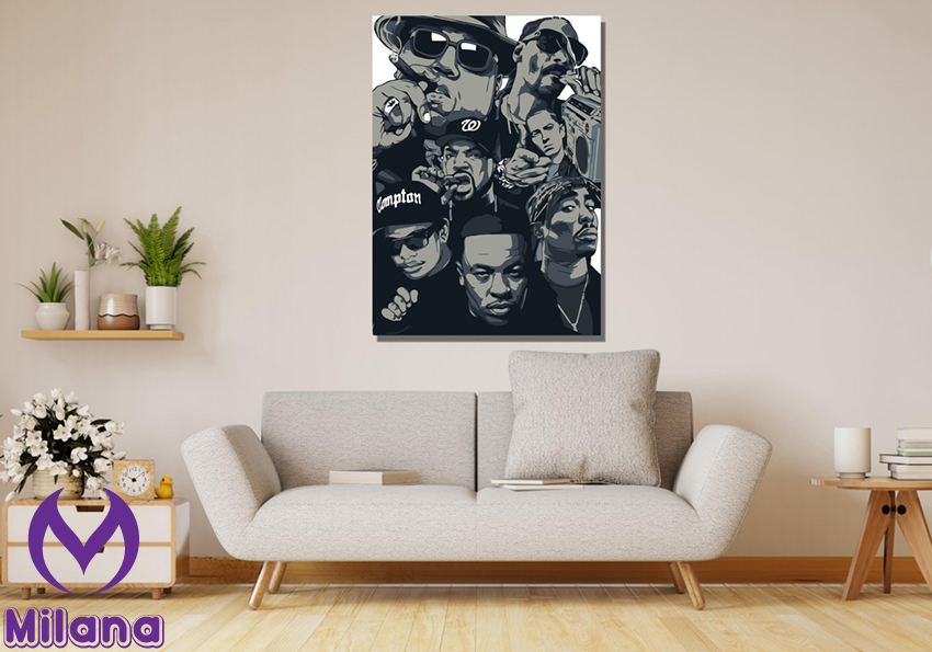 Hip Hop Rapper Legends Poster, 2Pac Tupac Shakur, Snoop Dogg | Inspire ...