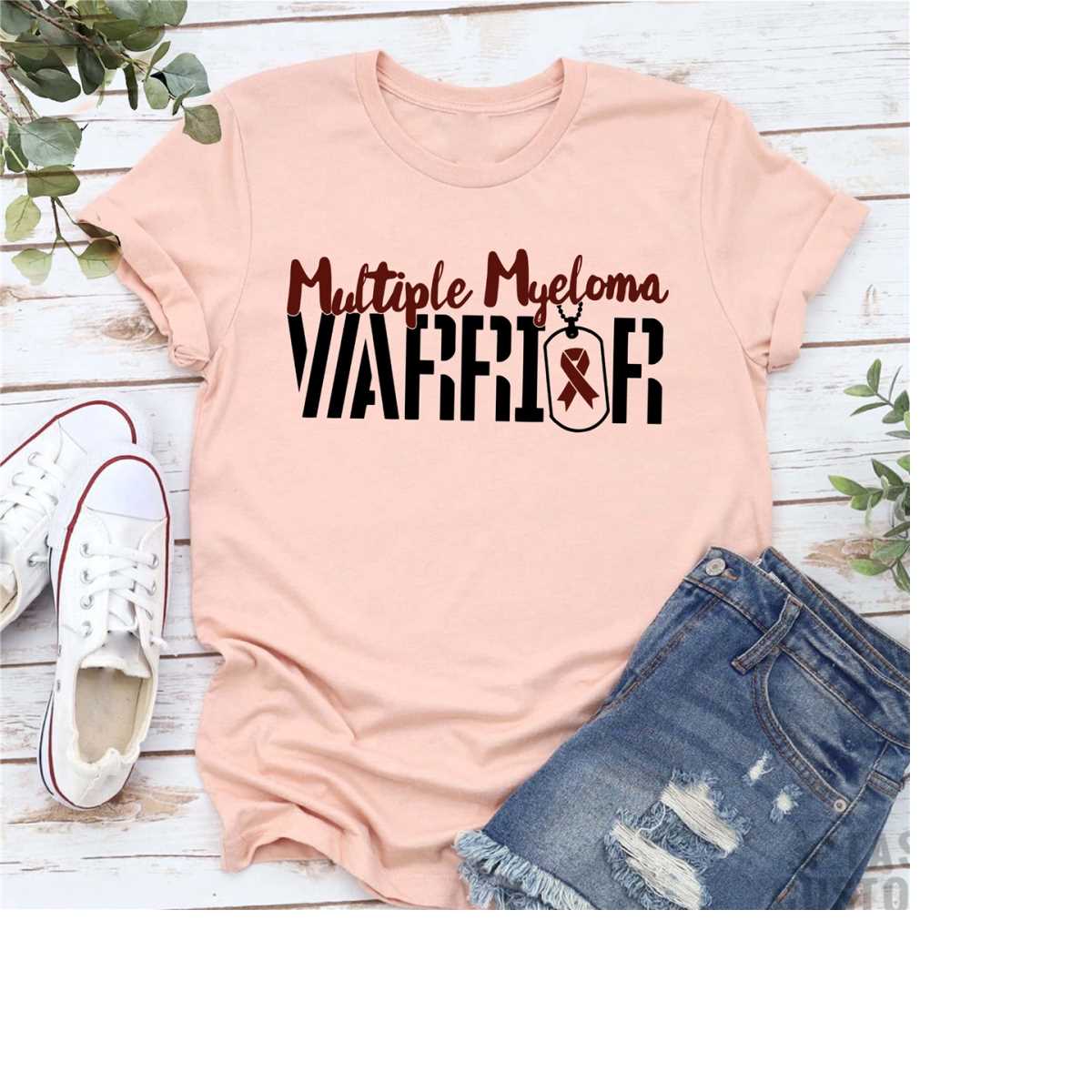 Multiple Myeloma Warrior Shirt,Cancer Awareness Shirt,Myelom | Inspire ...