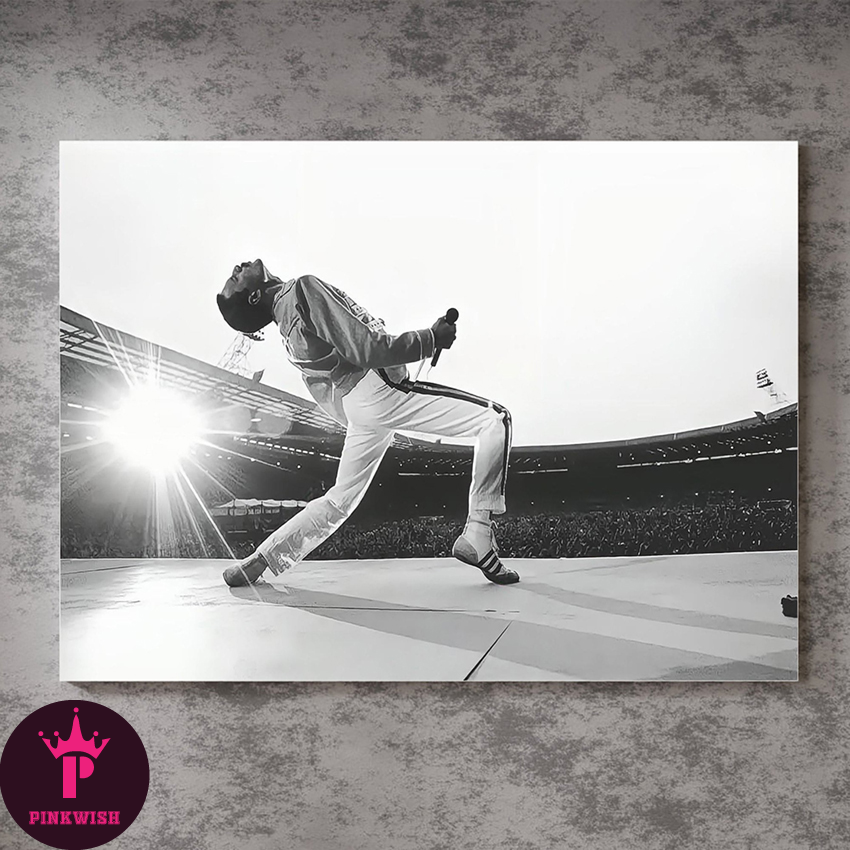 Freddie Mercury Canvas,Singer Art,Queen Poster,British Rock - Inspire ...
