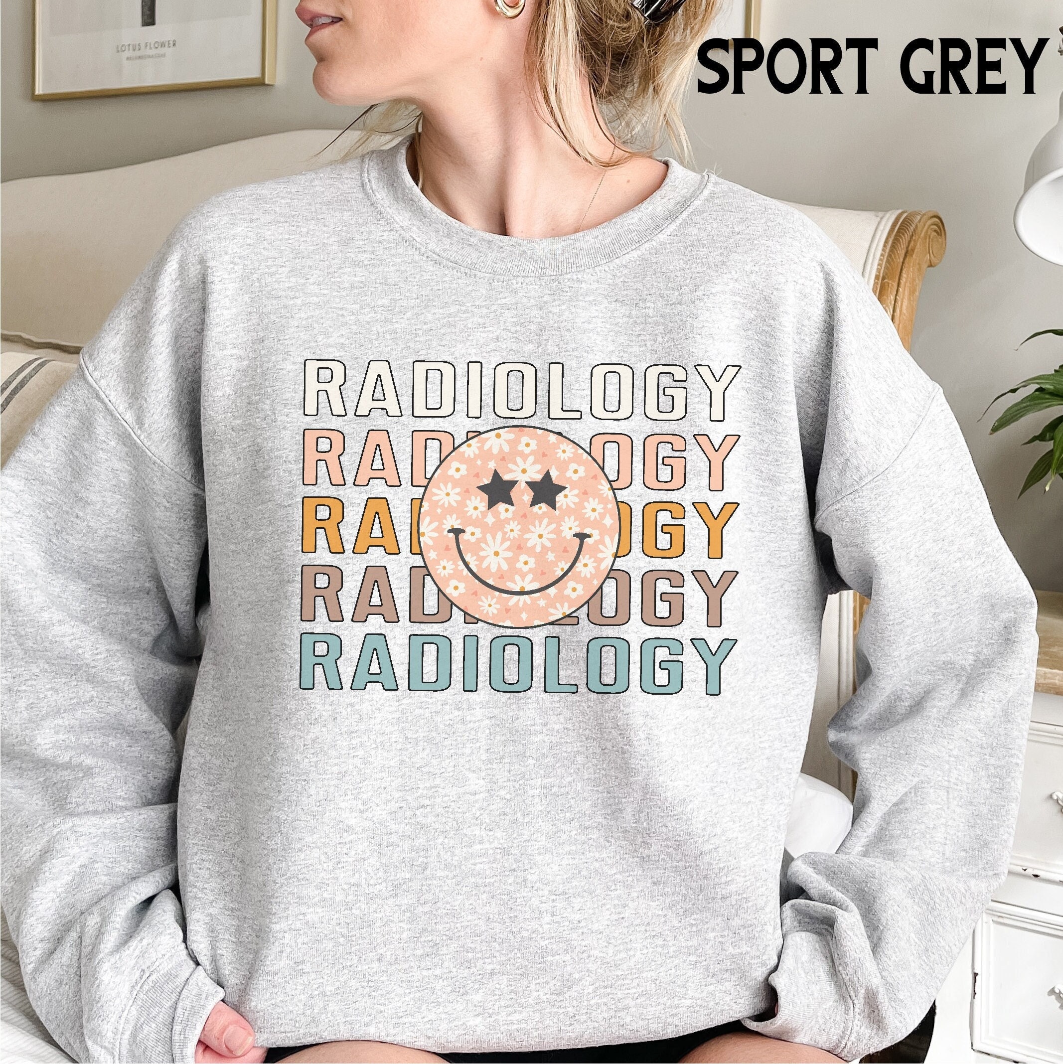 Radiology Tech Sweatshirt, Radiology Technologist Crewneck, | Inspire ...