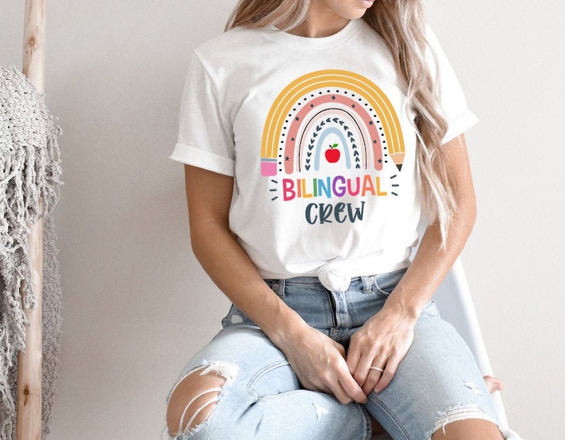 Bilingual Teacher Shirt, Maestra Bilingue, Maestra Shirt, Bi | Inspire ...
