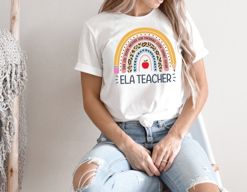 ELA Teacher Shirt, English Language Arts Teacher, English Te | Inspire ...