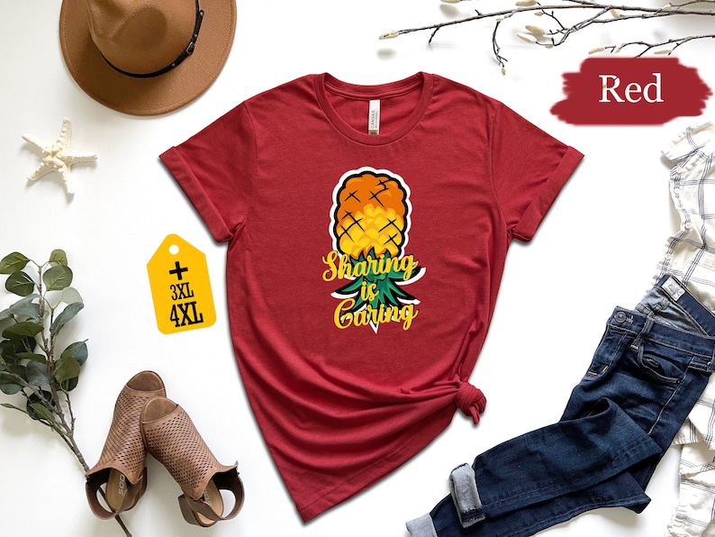 Sharing Is Caring Shirt, Swinger Party Shirt, Pineapple Shir - Inspire ...