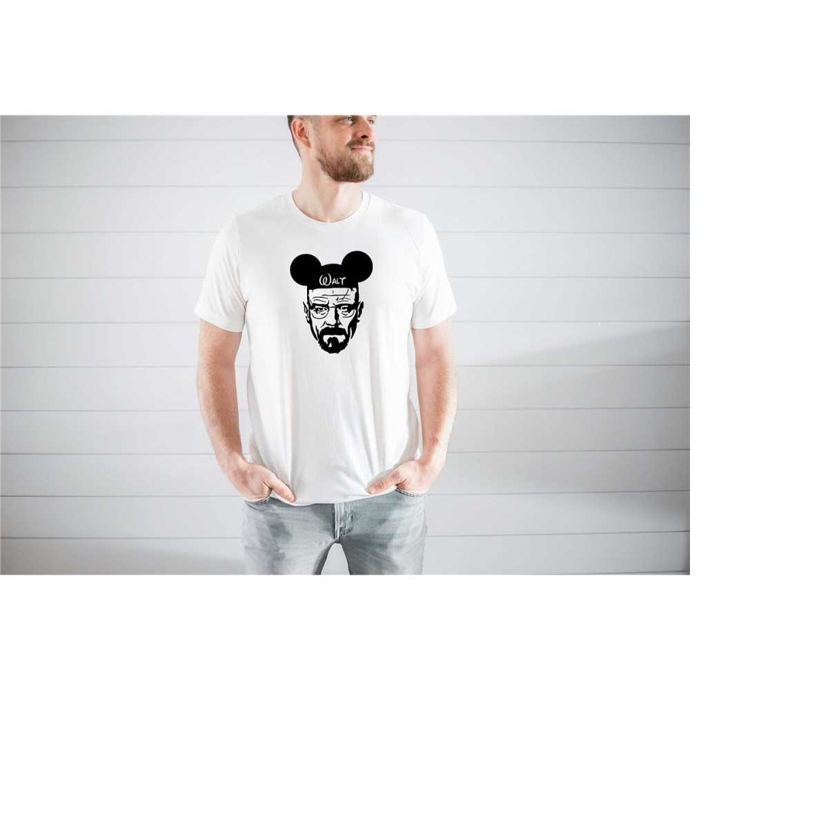 Walt Disney Breaking Bad Shirt, Walt Disney Mickey Ears Shir | Inspire ...
